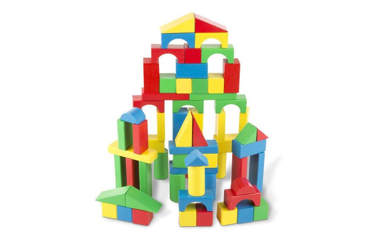 Melissa and doug wooden blocks store